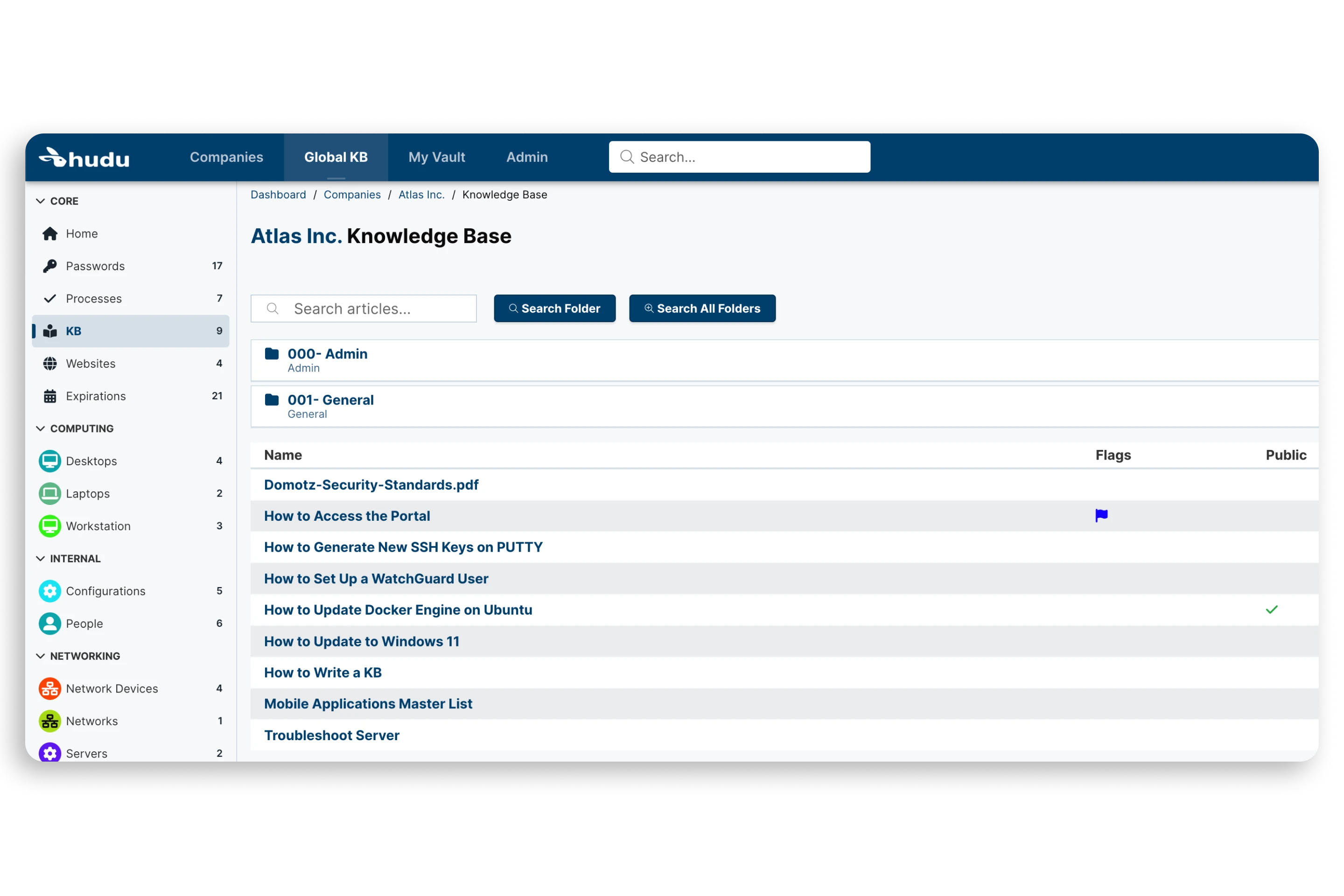 Modern IT Documentation | Hudu